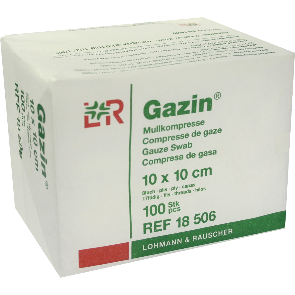 Compresse Gaze Non Stérile Gazin 7,5 x 5 cm - Boîte de 100 | Plus Santé